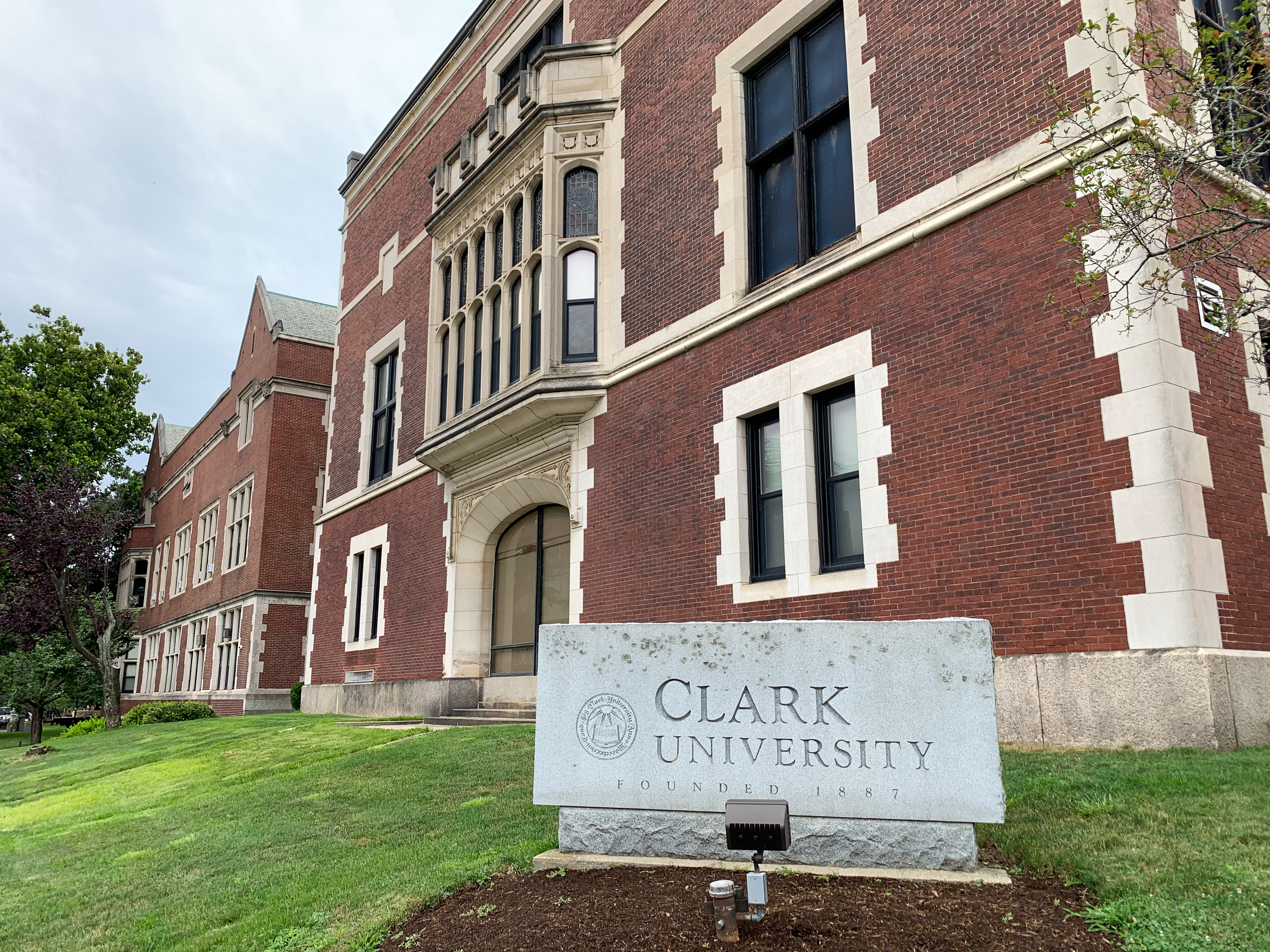 Clark University Worcester Logo